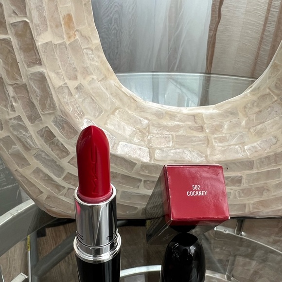 MAC Cosmetics | Makeup | New Mac Lustreglass Lipstick Cockney 52 | Poshmark